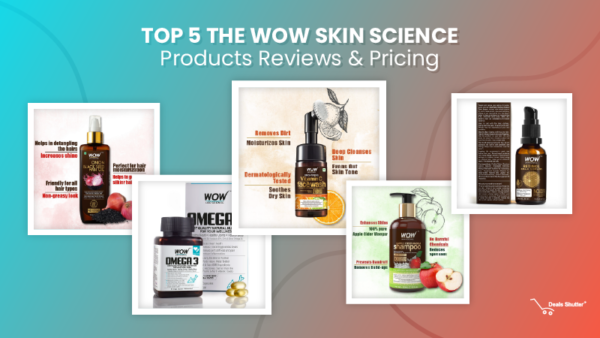 Top 5 The Wow Skin Science Products Reviews & Pricing