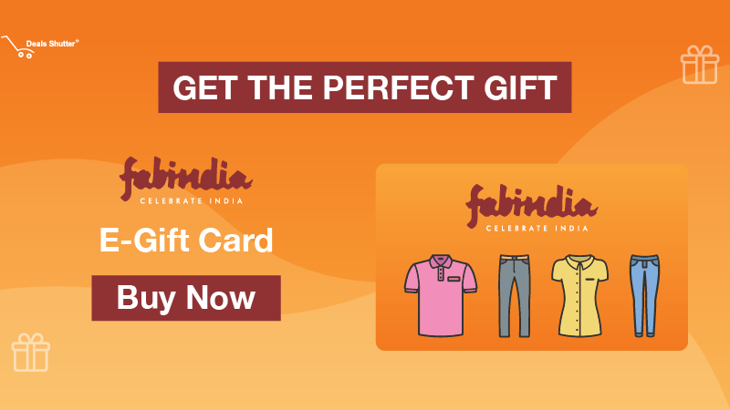 Grab Exctiting Offers on Fabindia Gift Cards and Vouchers